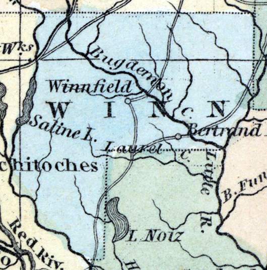 Winn Parish Louisiana 1857 House Divided Winn Parish Louisiana 1857 House Divided